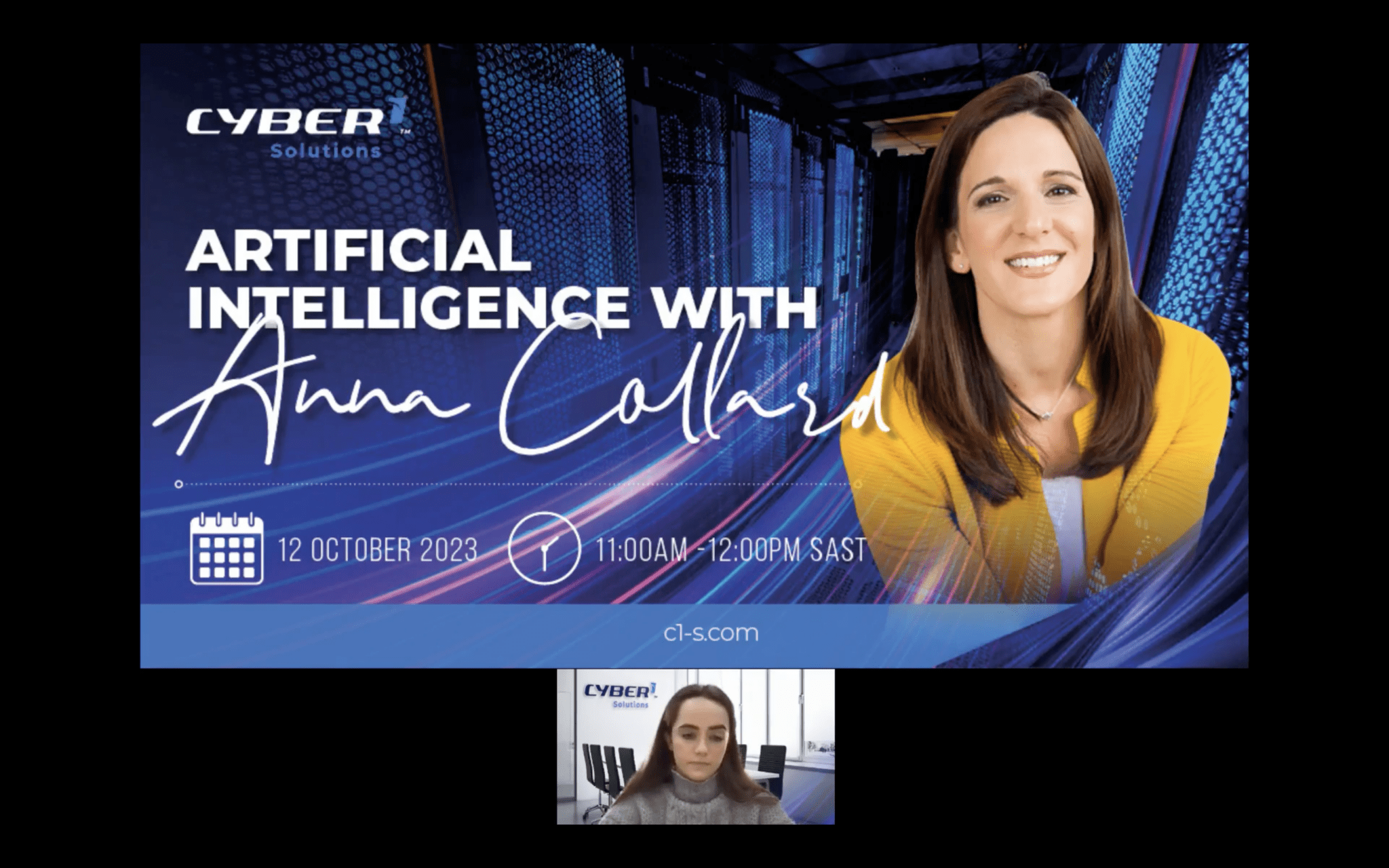 Live Webinar - Artificial Intelligence | CYBER1 Solutions