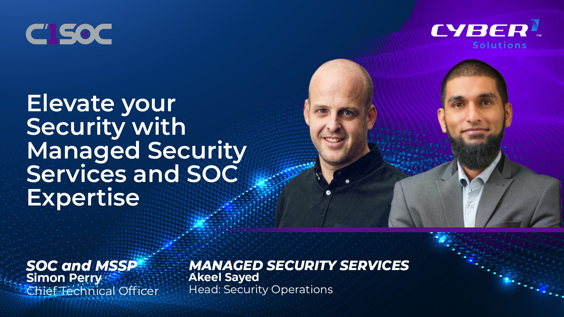 CYBER1 Solutions & C1SOC - Elevate your Security with Managed Security Services and SOC ...